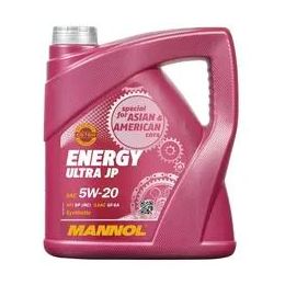 SCT - Mannol Mannol Energy Ultra JP 5W-20 [4L] MN7906-4 Motor&ouml;l f&uuml;r BMW FORD TOYOTA JAGUAR RENAULT HYUNDAI LAND ROVER PORSCHE AUSTIN MITSUBISHI MAZDA