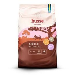 husse Adult Active Life, kleine Hunderassen, 4 kg (vorher OPTIMAL MINI) | Speziell entwickelt f&uuml;r den t&auml;glichen Energiebedarf und die Vitalit&auml;t kleiner Hunde