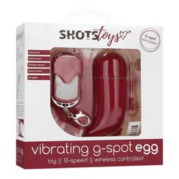 Shots Wireless G-Spot Egg Egg Large, 8,8 cm