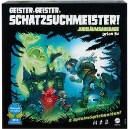 Spiel Mattel GAMES "Geister, Geister, Schatzsuchmeister", bunt, Spiele, Kinder, Kunststoff, Papier, Spiel, Jubil&auml;umsausgabe