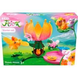 Spielwelt Brio "Brio Flora, Starter-Set Blumenhaus (36236)", bunt, Spielfigurenwelten, Kinder, Kunststoff, Spielwelt