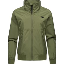 Outdoorjacke Ragwear "&Uuml;bergangsjacke Goona", Damen, Gr. 4XL, gr&uuml;n (olive), Obermaterial: 100% Polyester PES. Obermaterial: Futter: 100% Polyester PES., Jacken Outdoorjacke