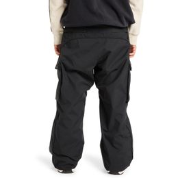 Snowboardhose Quiksilver "Snow Down Cargo", Herren, Gr. L, schwarz, Obermaterial: 100% Microfaser;, Hosen Snowboardhose
