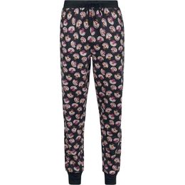 Alice im Wunderland Cheshire Cat - We're All Mad Here Pyjama-Hose schwarz in S 46853
