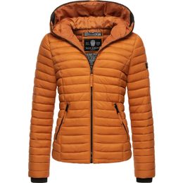 Steppjacke Navahoo "&Uuml;bergangsjacke Kimuk", Damen, Gr. XS, braun (rusty cinnamon), Obermaterial: 100% Nylon NY. Obermaterial: Futter: 100% Polyester PES. 100% Polyester PES., Jacken Steppjacke