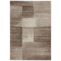 Novel Webteppich, Braun, Textil, Karo, rechteckig, 160x230 cm, Oeko-Tex&reg; Standard 100, f&uuml;r Fu&szlig;bodenheizung geeignet, Teppiche & B&ouml;den, Teppiche, Moderne Teppiche
