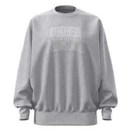 Under Armour Damen Sweatshirt Rival Varsity Mod Gray Light Heather (Gr&ouml;&szlig;e: M)