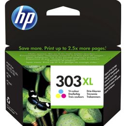 HP Tintenpatrone "HP original Druckerpatrone 303XL Tri Color (Y/C/M)", bunt (cyan, magenta, gelb), Tintenpatronen, 3 Probemonate gratis* drucken, Tintenpatrone
