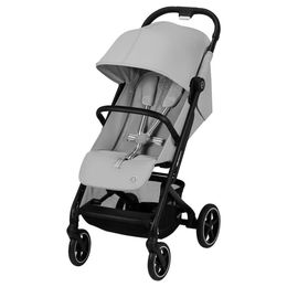 Cybex Gold Buggy Beezy, Hellgrau, Textil, 65x10.1x29 cm, Feststellbremse, Fu&szlig;st&uuml;tze abklappbar, Federung, kugelgelagerte R&auml;der, 5-Punkte-Gurt, f&uuml;r Babyschale geeignet, Baby on Tour, Kinderwagen, Buggys