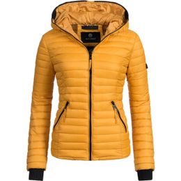 Steppjacke Navahoo "&Uuml;bergangsjacke Kimuk", Damen, Gr. XXL, gelb, Obermaterial: 100% Nylon NY. Obermaterial: Futter: 100% Polyester PES. 100% Polyester PES., Jacken Steppjacke