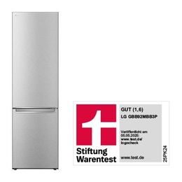 LG K&uuml;hlGefrierkombination (A, 381L, 203 cm hoch) mit nur 88 kWh/a und Smart Inverter Compressor&reg; ​GBB92MBB3P