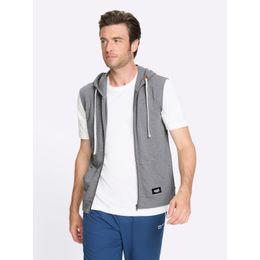 Catamaran Sports Herren Sweatweste mit weitenregulierbarer Kapuze, grau-meliert, Gr&ouml;&szlig;e 56/58