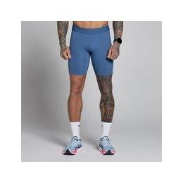 Myprotein MP Herren Hybrid Pocket Half-Tights &ndash; Schieferblau - S