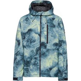 Quiksilver MISSION PRINT Skijacke Herren - Gr&ouml;&szlig;e XL - blau