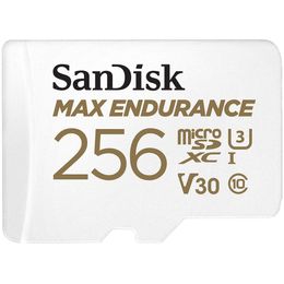Sandisk Max Endurance microSDXC Speicherkarte 256GB + SD Adapter