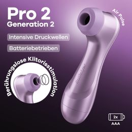Satisfyer Pro 2 Generation 2 - Batteriebetrieben, 16,5 cm