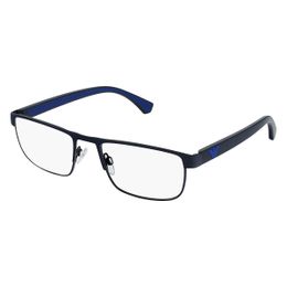 Emporio Armani EA1086 Brille Herren | Fassung: Vollrand, Quadratisch, Blau Matt