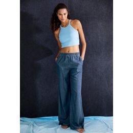 H.I.S. H.I.S Damen Schlupfhose, jeansblau, Gr&ouml;&szlig;e 32/34