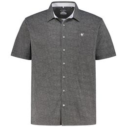 Herren Gro&szlig;e Gr&ouml;&szlig;en | Hajo Freizeithemd "Stay Fresh", atmungsaktiv Farbe schwarz Gr&ouml;&szlig;e: 5XL