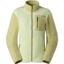 The North Face YUMIORI Fleecejacke Damen - Gr&ouml;&szlig;e XL - gelb