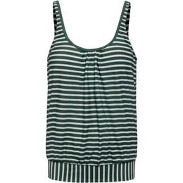 Venice Beach Oversize-Tankini-Top Bikini Oberteil Damen - Gr&ouml;&szlig;e 40 - oliv