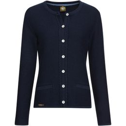 Hammerschmid Strickjacke Finnland Marine (Gr&ouml;&szlig;e: 34)