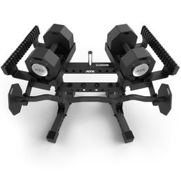 ATX Octa-Dumbbell-Set XL 2 x 36 kg + SZ-Stange + Storage