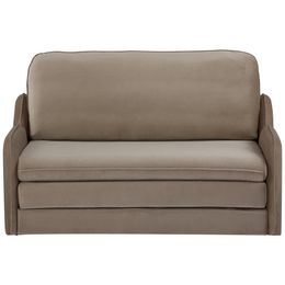 Mid.you Schlafsofa, Hellbraun, Textil, 1-Sitzer, F&uuml;llung: Polyester, 162x81x93 cm, Liegefunktion, Kinder- & Jugendzimmer, Jugendm&ouml;bel, Jugendsofas