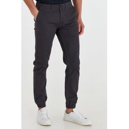 Chinohose Blend "BHPellini", Damen, Gr. 31, L&auml;nge 32, ebony grau, Web, 98% Baumwolle, 2% Elasthan, unifarben, slim fit lang, Hosen Chinohose, Stoffhose mit normalem Bund und schmalem Beinen - Slim Fit