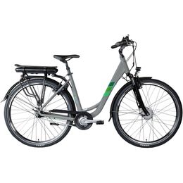 Z&uuml;ndapp E-Bike Z&Uuml;NDAPP "Z502" Gr. 50, grau, Elektrofahrr&auml;der, 50cm, 28 Zoll (71,12cm), Pedelec, Elektrofahrrad f&uuml;r Damen und Herren