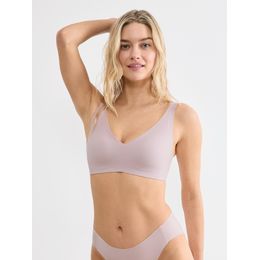 B&uuml;gelloser BH Sloggi "ZERO Feel 2.0 Soft bra", Damen, Gr. XL, N-Gr, rosa (perola), Single Jersey, Obermaterial: 76% Polyamid, 24% Elasthan, unifarben, BHs, nahtlos und unsichtbar