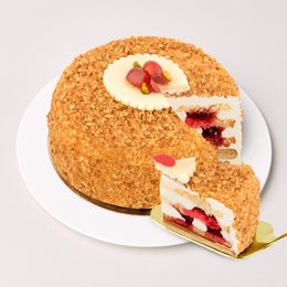 Dessert-Haselnusskrokant-Torte