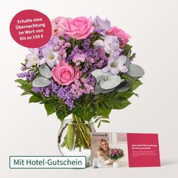 Blumenstrau&szlig; Zauberhaft & Hotelgutschein