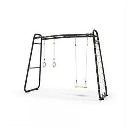 Schaukelkombination EXIT "GetSet Monkeybar MB210", schwarz, Schaukeln, KinderB:243cm H:248cm T:115cm, Stahl, B:243cm H:248cm T:115cm