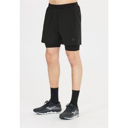 Shorts Virtus "Dylan V2", Herren, Gr. S, US-Gr&ouml;&szlig;en, schwarz, 90% Polyester, 10% Elasthan, unifarben, Hosen Shorts, 4-Wege Stretch