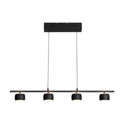 LED-H&auml;ngeleuchte Topl Schwarz/Wei&szlig; max. 30 Watt