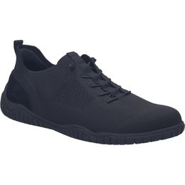 Sneaker Josef Seibel "Wallace 05, black-black", Herren, Gr. 47, schwarz (schwarz, schwarz), Obermaterial: 80% Rindsleder Leather cow. 20% Textilmaterial TEXMAT., Schuhe Sneaker