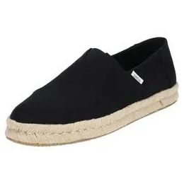 Toms Shoes Espadrille TOMS "TOMS Halbschuhe Textil", Damen, Gr. 45, schwarz, Textil, Schuhe Espadrille
