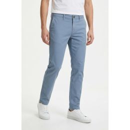 Jack & Jones Chinos JACK & JONES "JPSTMARCO mit Stretchkomfort und schmalem Bein", Damen, Gr. 28, L&auml;nge 30, blau mirage, Web, Obermaterial: 98% Baumwolle, 2% Elasthan, unifarben, slim fit normal, Hosen, Baumwollmischung, slim fit