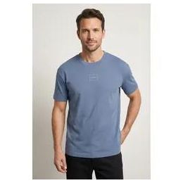 T-Shirt HUGO UNDERWEAR "Laze T-Shirt", Herren, Gr. L (52), open blau 496, Jersey, Obermaterial: 95% Baumwolle, 5% Elasthan, regular fit, Rundhals, eingesetzt normaler Saum, Shirts T-Shirt, mit Rundhalsausschnitt
