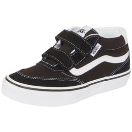 Sneaker Vans "Brooklyn Mid V", Kinder, Gr. 33, schwarz, wei&szlig;, Leder, Schuhe Sneaker
