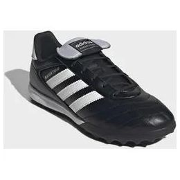 Fu&szlig;ballschuh Adidas PERFORMANCE "KAISER TEAM 2 F&Uuml;R KUNSTRASEN", Damen, Gr. 45, core schwarz, core wei&szlig;, core schwarz, Leder, Synthetik, Schuhe Fu&szlig;ballschuh, f&uuml;r kurzen Kunstrasen, Hart- und Aschenpl&auml;tze