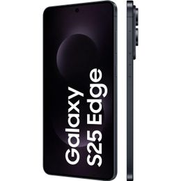 Samsung Smartphone "Galaxy S25 Edge", schwarz (titanium jetschwarz), 256 GB, Anz&uuml;ge