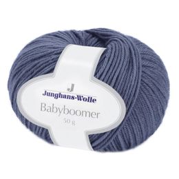 Babyboomer von Junghans-Wolle, Blau, aus Polyacryl