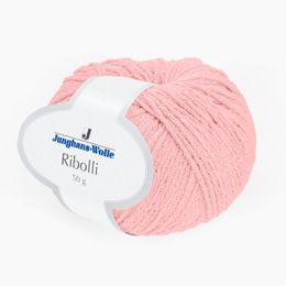 Ribolli von Junghans-Wolle, Lachs, aus Baumwolle