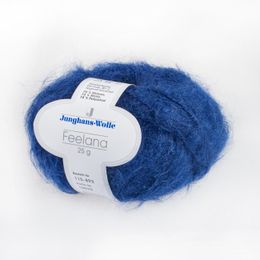 Feelana von Junghans-Wolle, Blau, aus Mohair