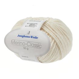 Merino-Classic von Junghans-Wolle, Ecru, aus Schurwolle