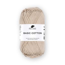 Basic Cotton von Pro Lana, Natur, aus Baumwolle