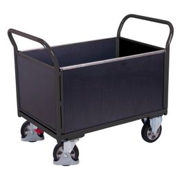 VARIOfit Vierwandwagen 1000 kg Typ XL + EasySTOP - Anthrazitgrau