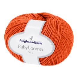 Babyboomer von Junghans-Wolle, Hellrot, aus Polyacryl